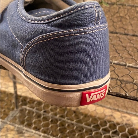 Vans | Shoes | Ladies Vintage Vans Blue | Poshmark